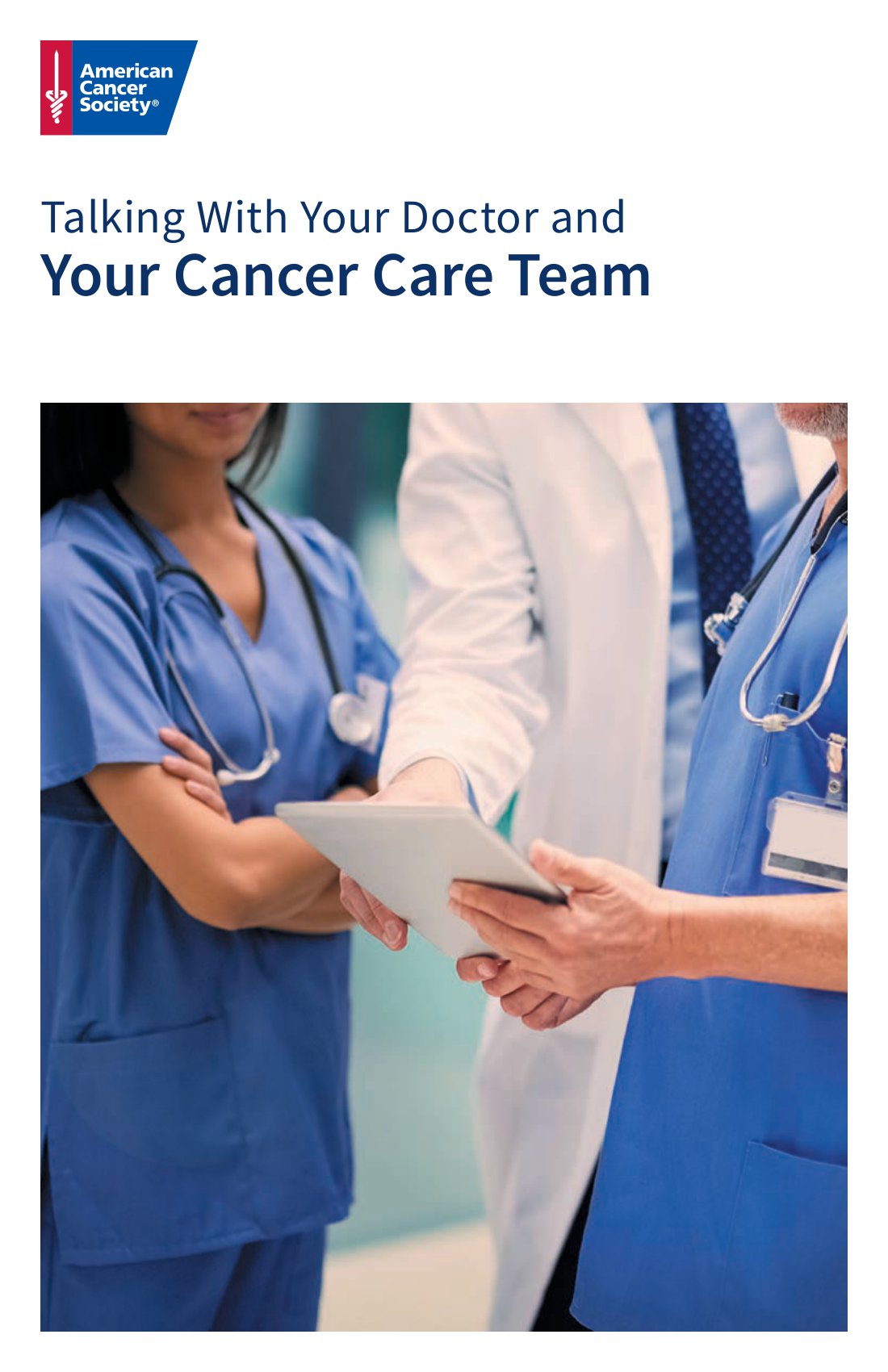 Talking With Your Doctor & Your Cancer Care Team - English (4638.00 ...