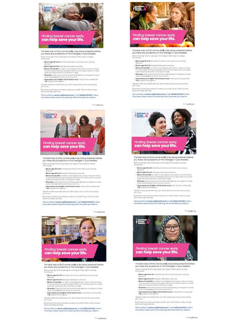 American Cancer Society - Educational Materials, Brochures, and Flyers